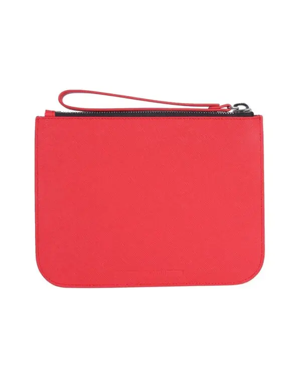 Alexander McQueen Logo Printed Wristlet