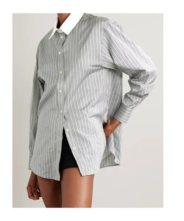 Isabel Marant Étoile Striped Long Sleeve Shirt