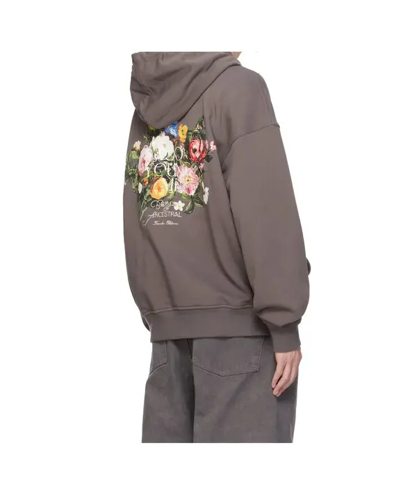 WOOYOUNGMI Logo Hoodie - Gray