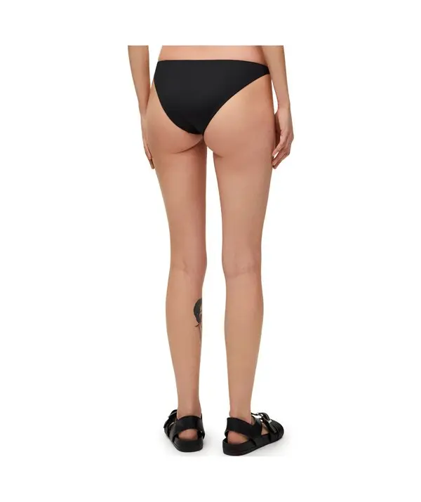 Loewe Bikini Bottoms In Technical Jersey With Anagram Decoration - Black