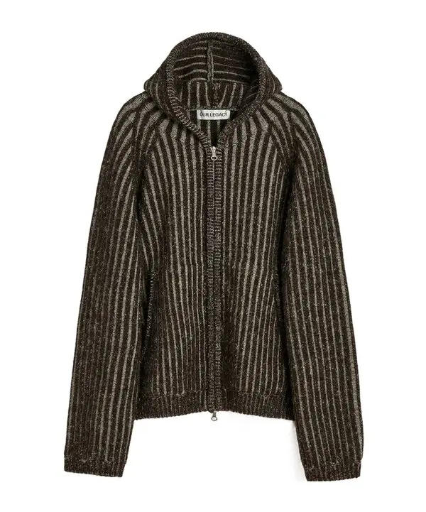 Our Legacy Level Hooded Cardigan - Brown