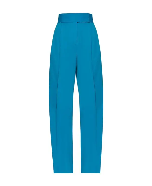 Attico The Gary High Waist Trousers - Blue