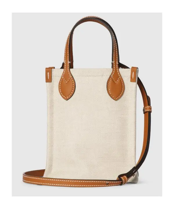Gucci Super Mini Shoulder Bag - Nude