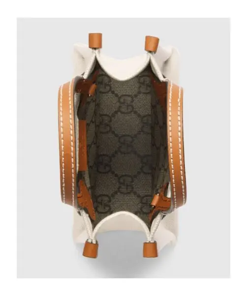 Gucci Super Mini Shoulder Bag - Nude