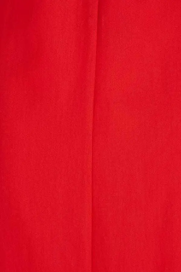 Proenza Schouler Square Neck Trumpet Hem Maxi Dress
