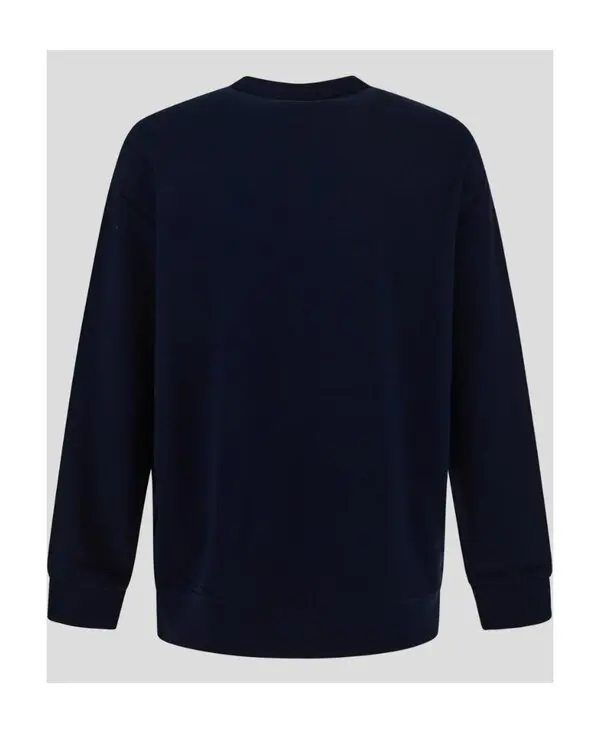 Burberry Logo Printed Crewneck Sweatshirt - Black
