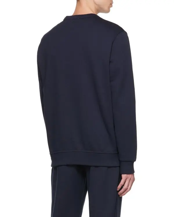 Burberry Logo Printed Crewneck Sweatshirt - Black
