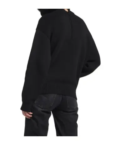 Balenciaga Back-to-front Knitted Jumper - Black