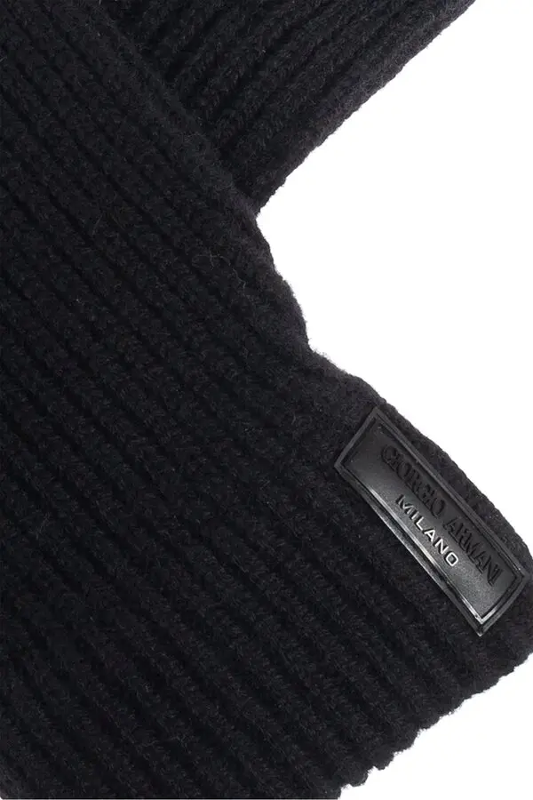 Giorgio Armani Cashmere Knitted Gloves