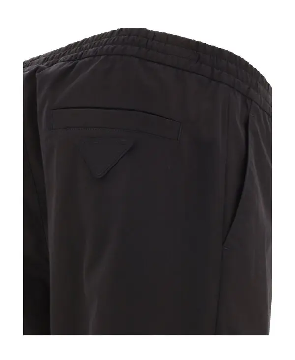 Prada Drawstring Monochrome Pants