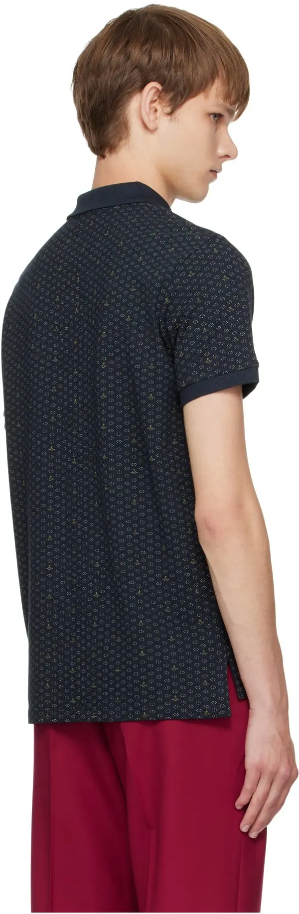 VIVIENNE WESTWOOD Logo Embroidered Polo Shirt