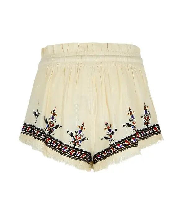 Isabel Marant Étoile Drawstring Embroidered Shorts