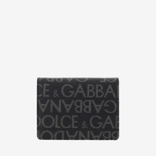 Dolce & Gabbana Dolce Gabbana Logo Jacquard Card Holder