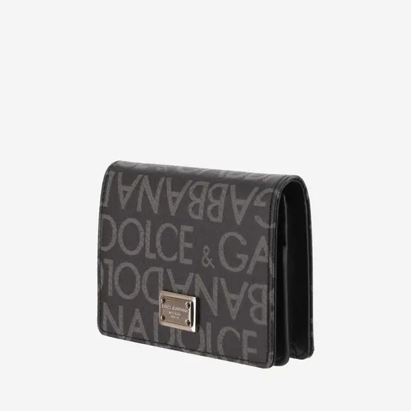 Dolce & Gabbana Dolce Gabbana Logo Jacquard Card Holder