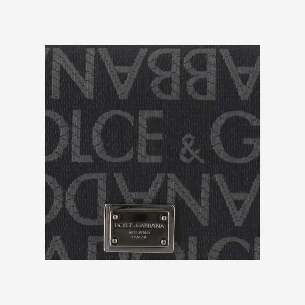 Dolce & Gabbana Dolce Gabbana Logo Jacquard Card Holder