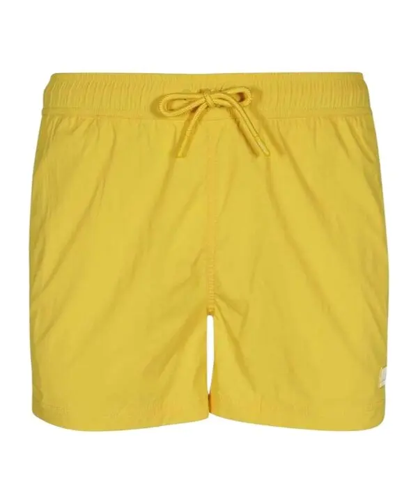 K-WAY Logo Swim Trunks - Yellow