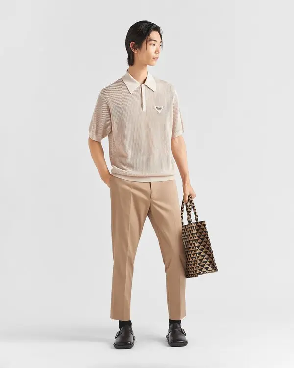 Prada Straight Leg Tailored Trousers