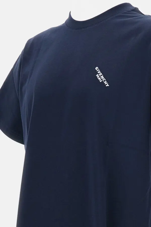 Givenchy Logo Embroidered Crewneck T-shirt