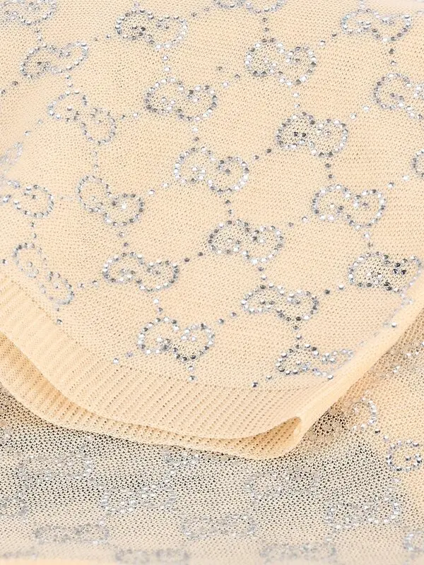 Gucci Monogrammed Embellished Tank Top