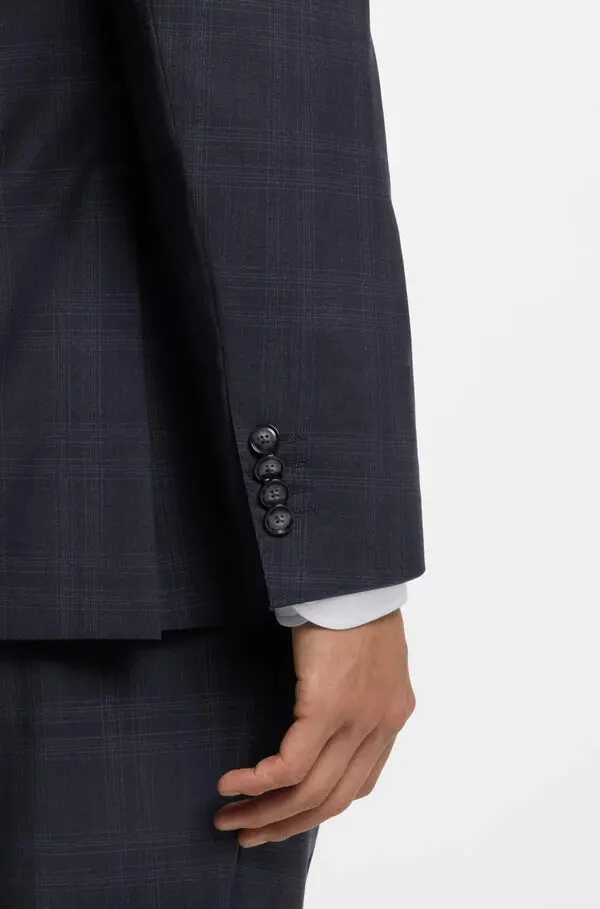 Hugo Boss Two-piece Regular Fit Suit - Dark Blue