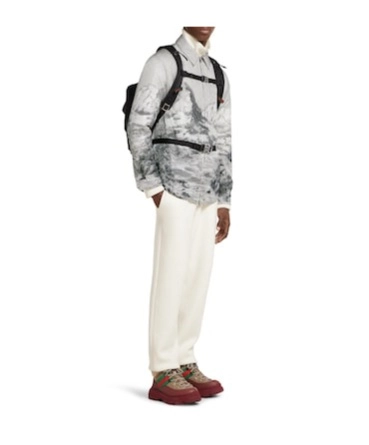 Gucci Wool Cashmere Piquet Knit Leisure Pant