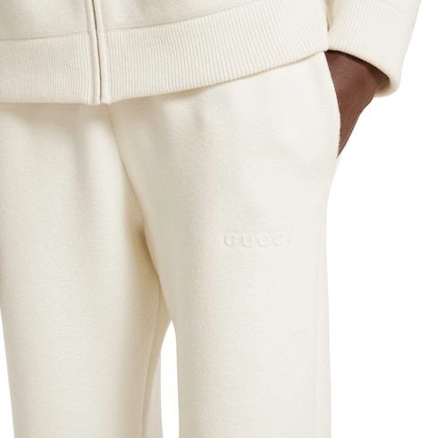 Gucci Wool Cashmere Piquet Knit Leisure Pant
