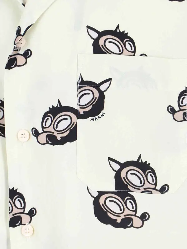 Marni Graphic Printed Short-sleeved Shirt
