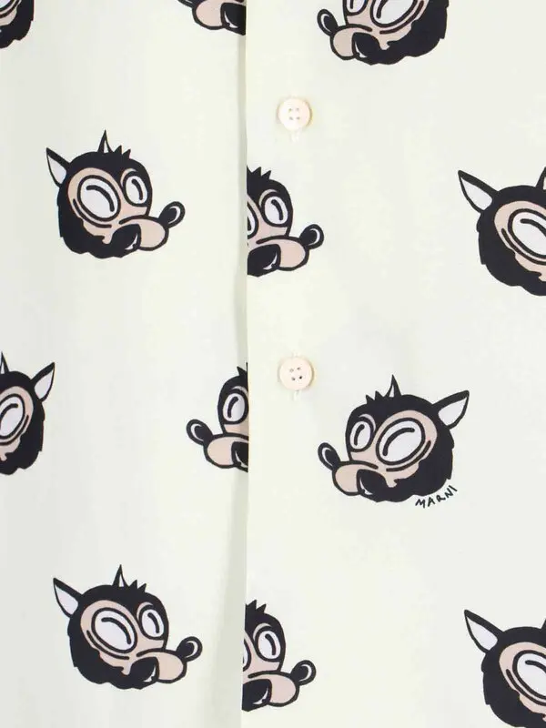 Marni Graphic Printed Short-sleeved Shirt