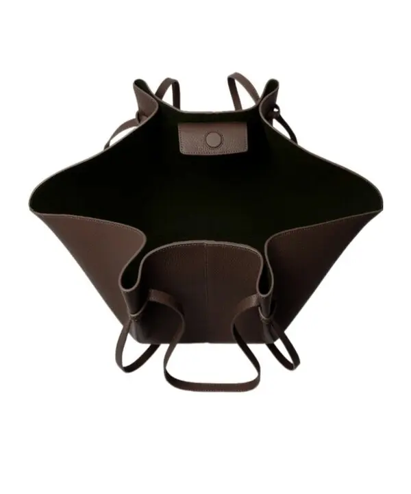 Yuzefi Mochi Pebble-grained Shoulder Bag - Espresso