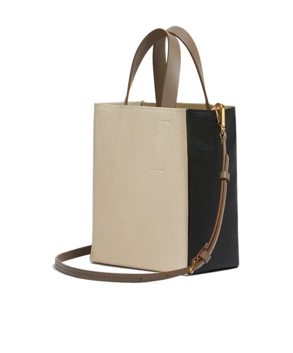 Marni Museo Logo Embroidered Mini Tote Bag