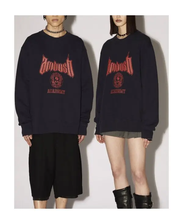 AMBUSH Academy Logo Printed Sweatshirt
