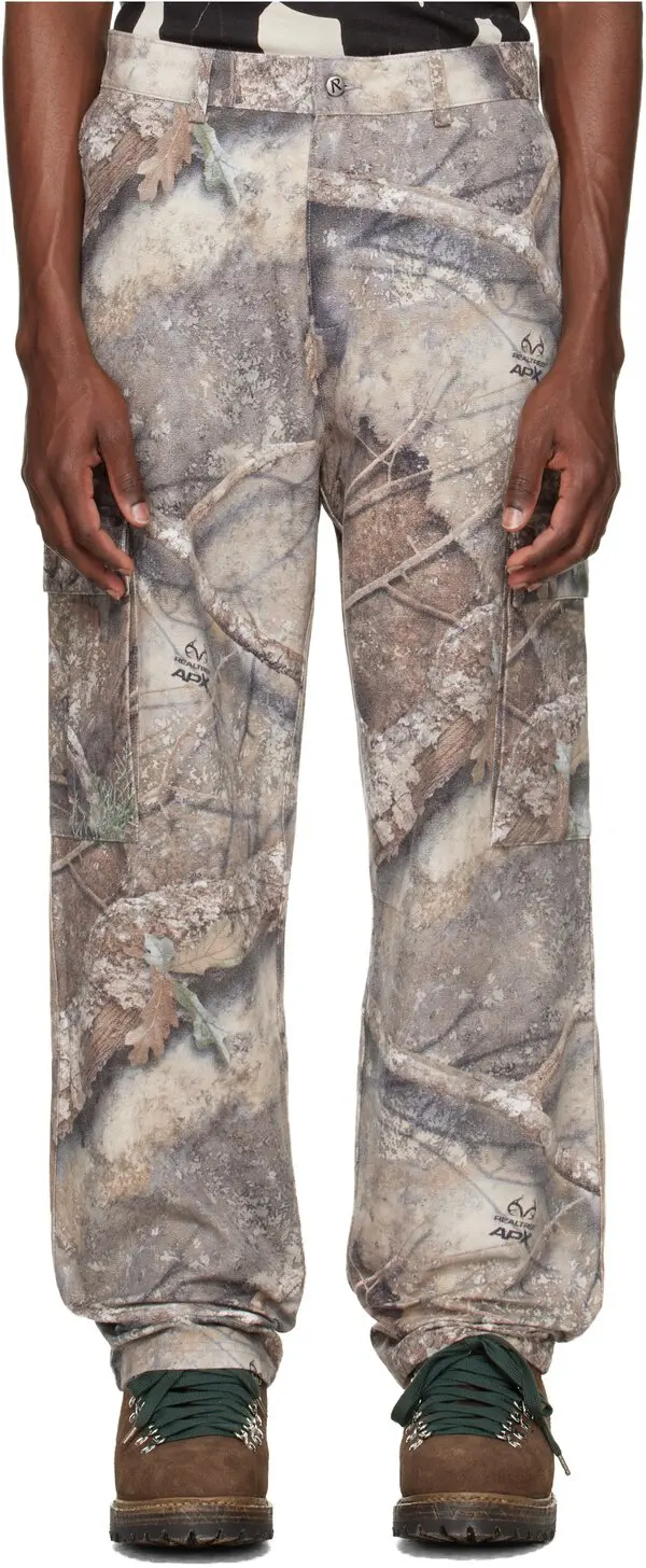 REPRESENT Printed Realtree Apx Cargo Pants - Camo