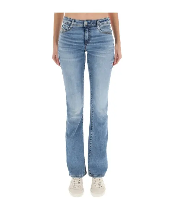 DIESEL® 1969 D-ebbey Logo Patch Jeans - Blue