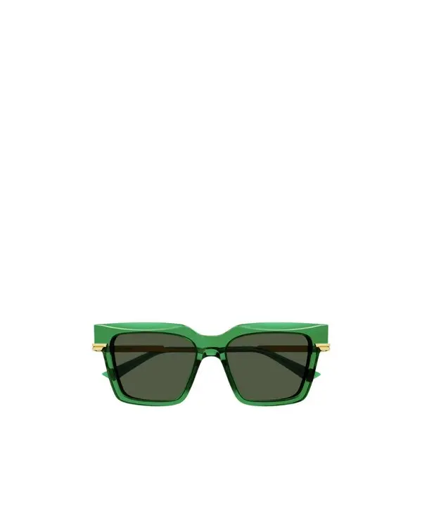 Bottega Veneta Cat Eye Frame Sunglasses - Green