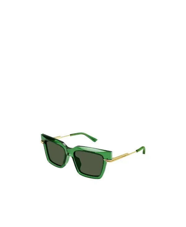 Bottega Veneta Cat Eye Frame Sunglasses - Green