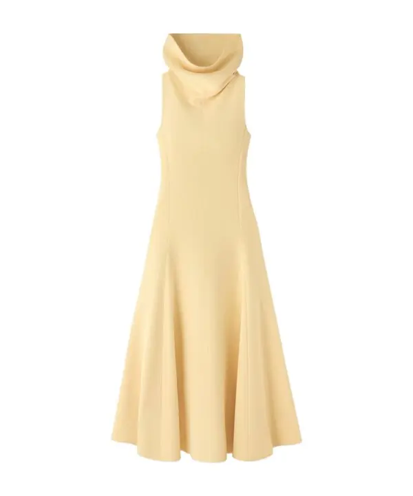Jacquemus Cowl Neck Sleeveless Dress
