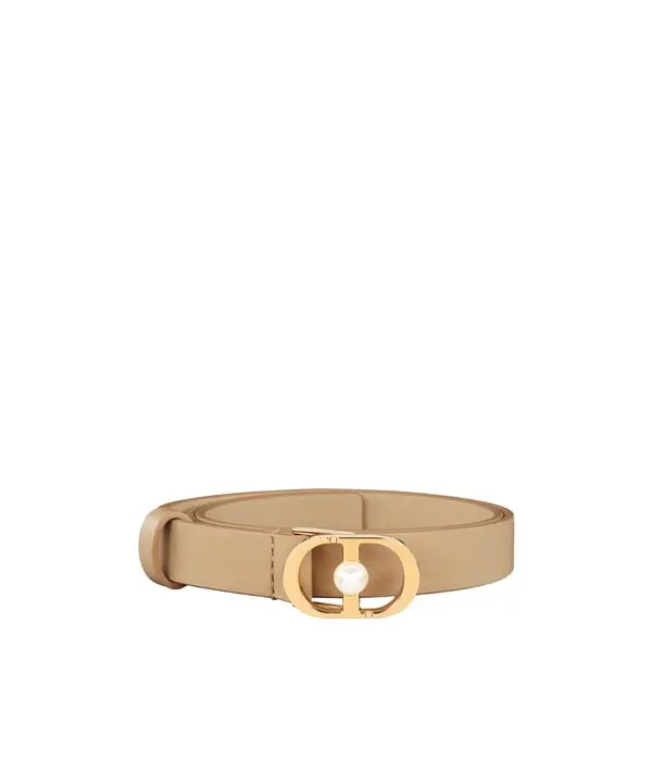 Dior 30 Montaigne Jolie Belt With Pearl Accent