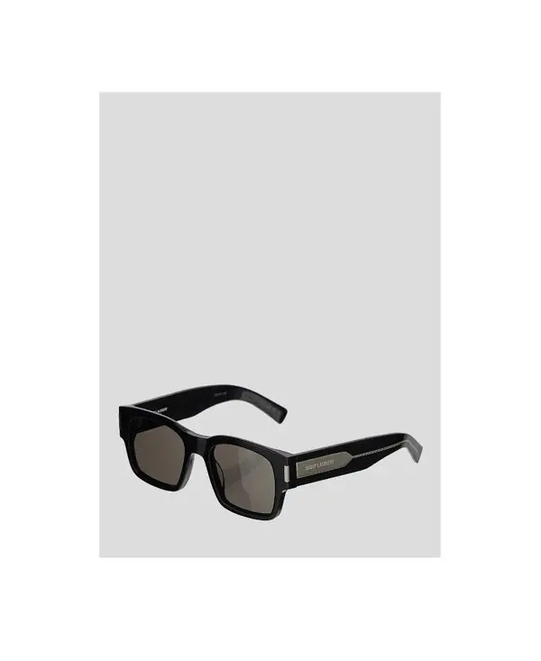 Saint Laurent Square Frame Sunglasses - Black