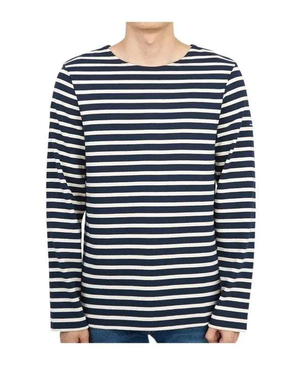 Saint James Striped Graphic T-shirt
