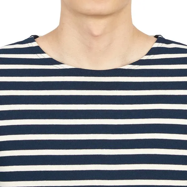 Saint James Striped Graphic T-shirt