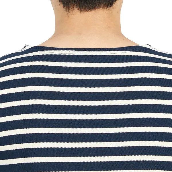 Saint James Striped Graphic T-shirt