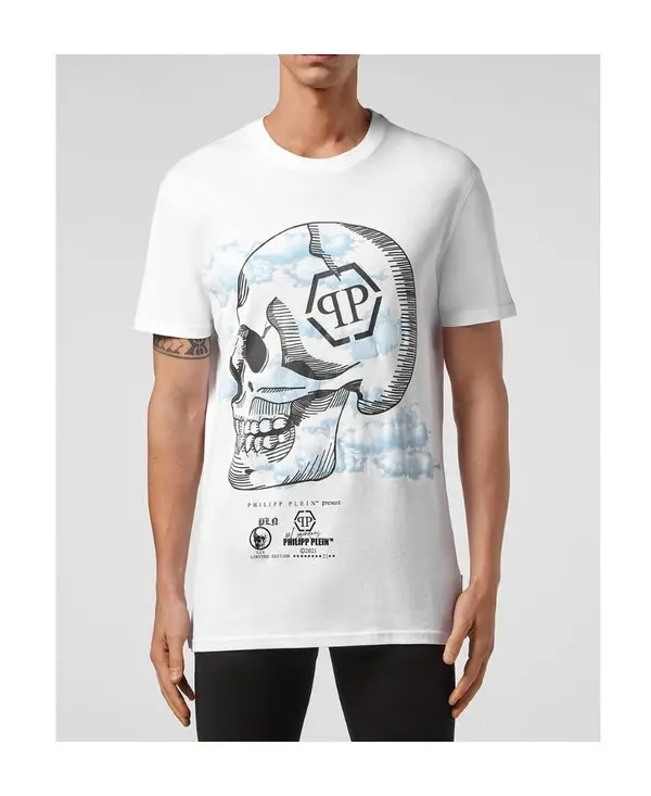Philipp Plein Cloud -print Logo T-shirt