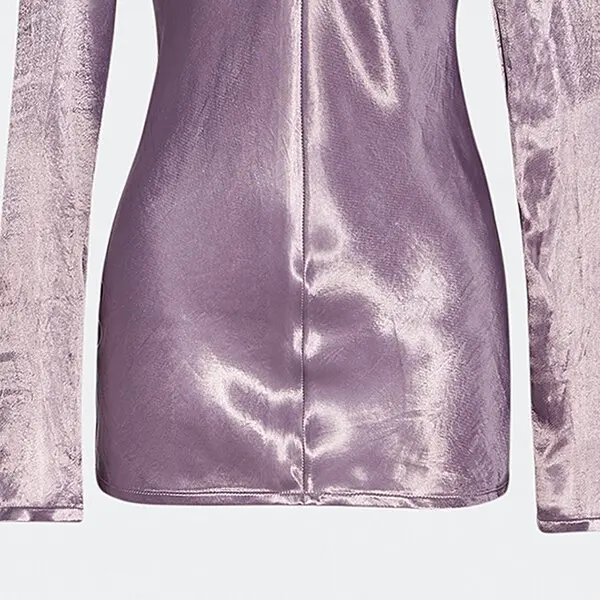 Bottega Veneta Cowl Neck Long Sleeve Top