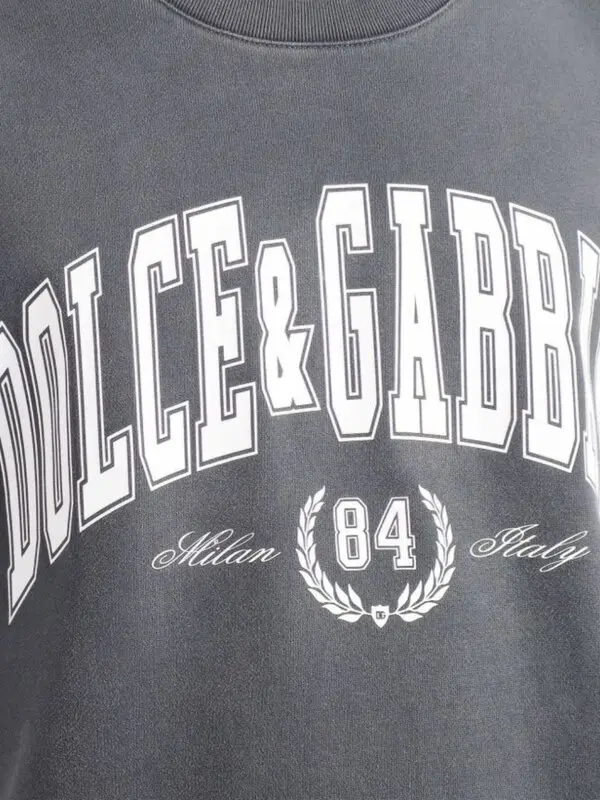 Dolce & Gabbana Dolce Gabbana Logo Printed Crewneck T-shirt