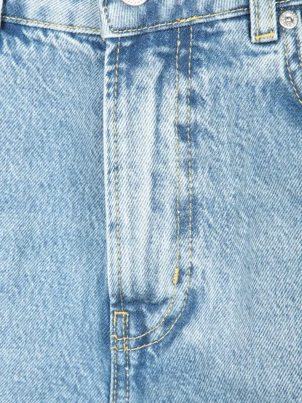 Moschino Patch Denim Shorts