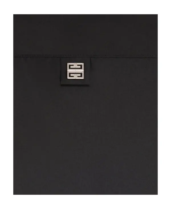 Givenchy Logo Printed Nylon Swimming Shorts - Black