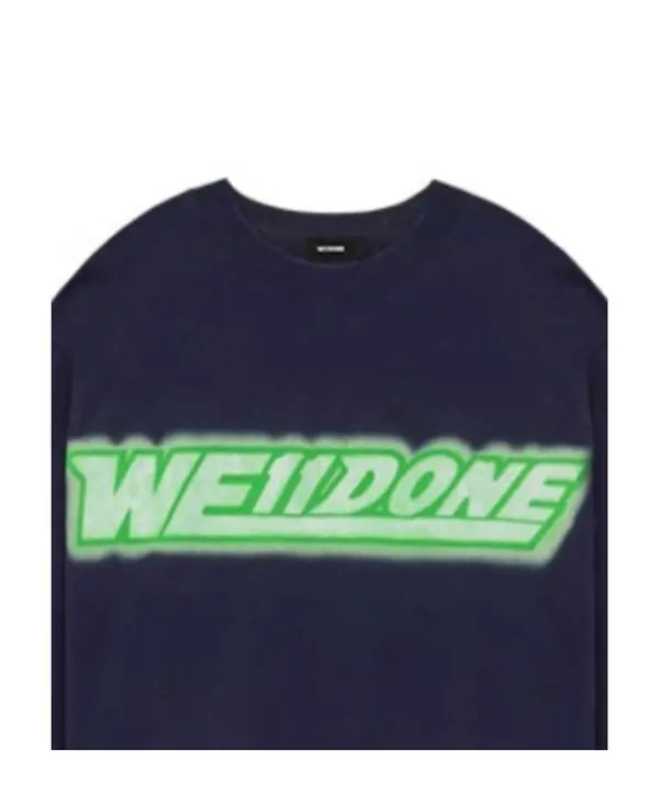 We11Done Logo Print Sweatshirt