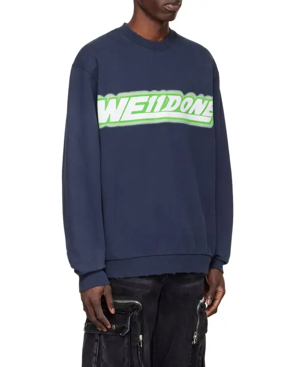 We11Done Logo Print Sweatshirt