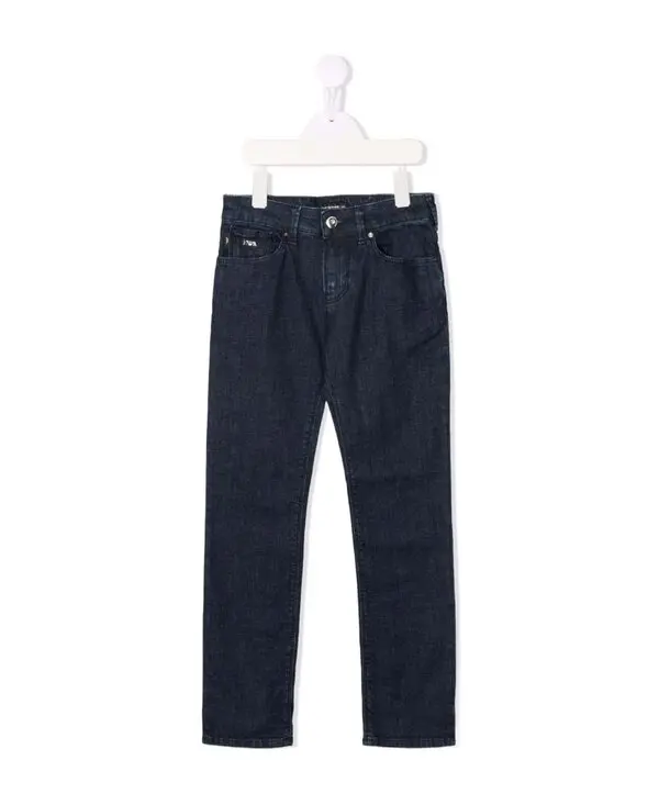 Emporio Armani Mid-rise Straight-leg Jeans