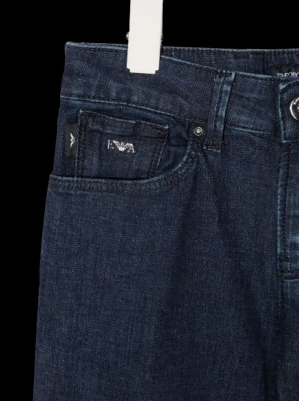 Emporio Armani Mid-rise Straight-leg Jeans